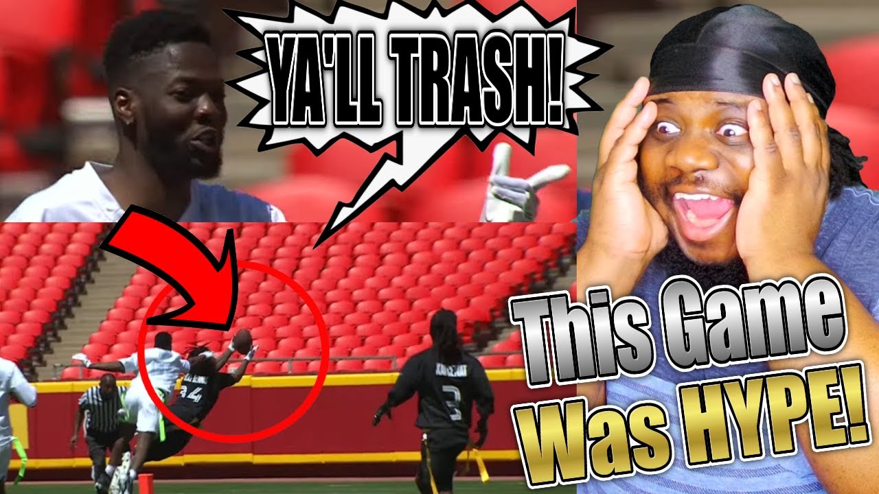 RDCWorld1 VS AMP Flag Football Match Was CRAZY HYPE! | Dairu Reacts ...