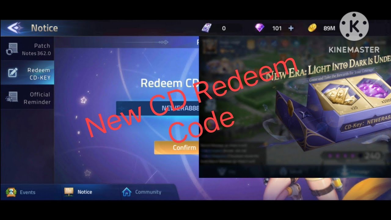 ML Adventure New CD key Code 2023 - New Mirage Codes - Mobile Legends ...