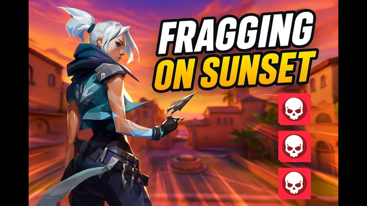 Sunset Map – Jett's Playground 😈 | Valorant Highlights - YouTube