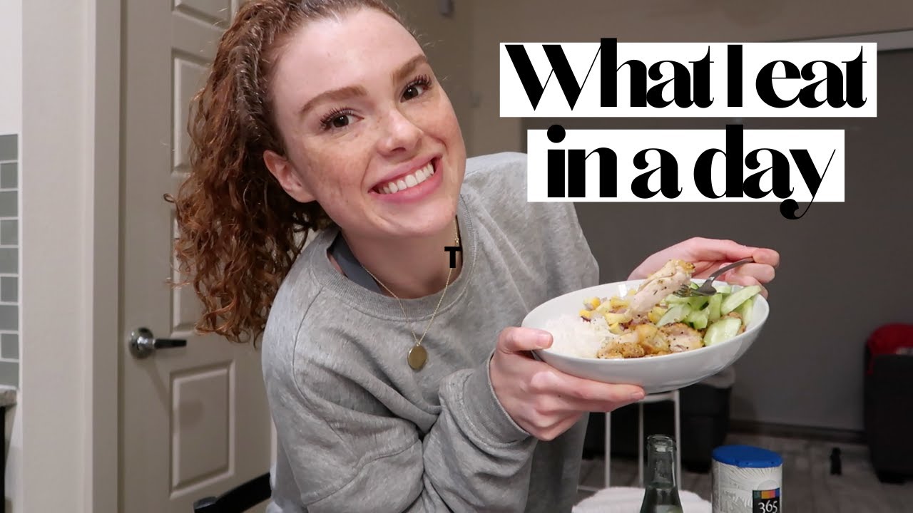 What I Eat in a Day | Super Healthy + Realistic 2020 | Amanda Asad ...
