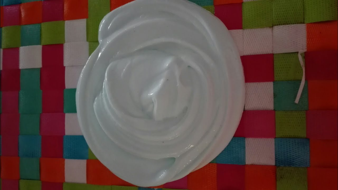 Il vero fluffy slime! Tutorial - YouTube