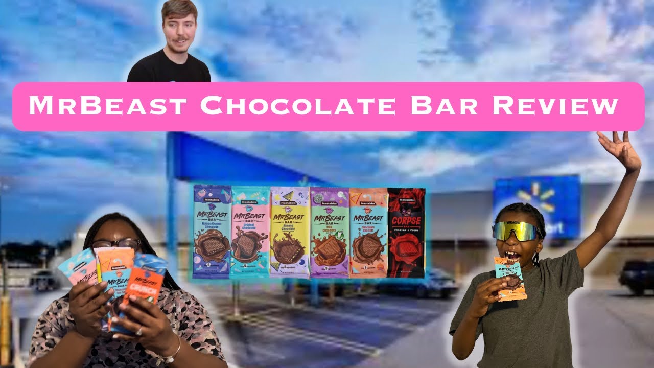 Hunting for MrBeast's Chocolate Candy and Taste Testing Every Flavor ...