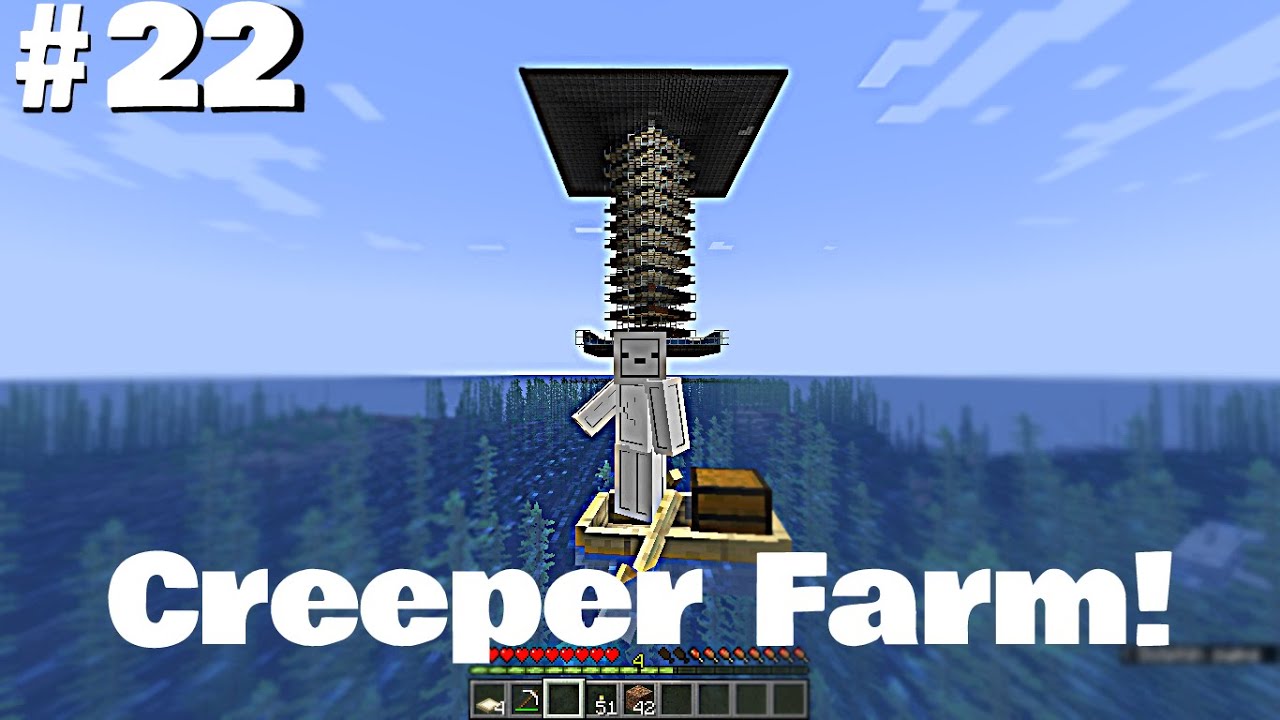 Minecraft Survival Gameplay! Creeper Industry IS COMING!!! - YouTube