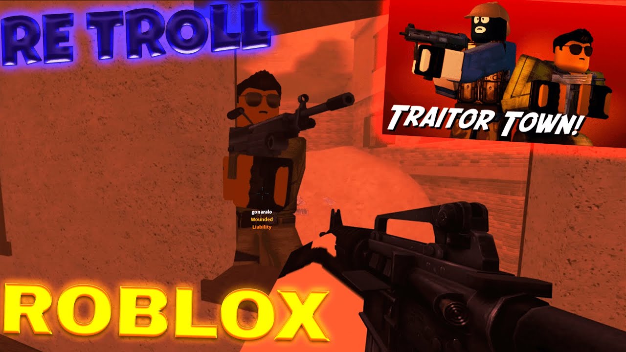 ROBLOX TRAITOR TOWN TREMENDO BOMBAZO - YouTube