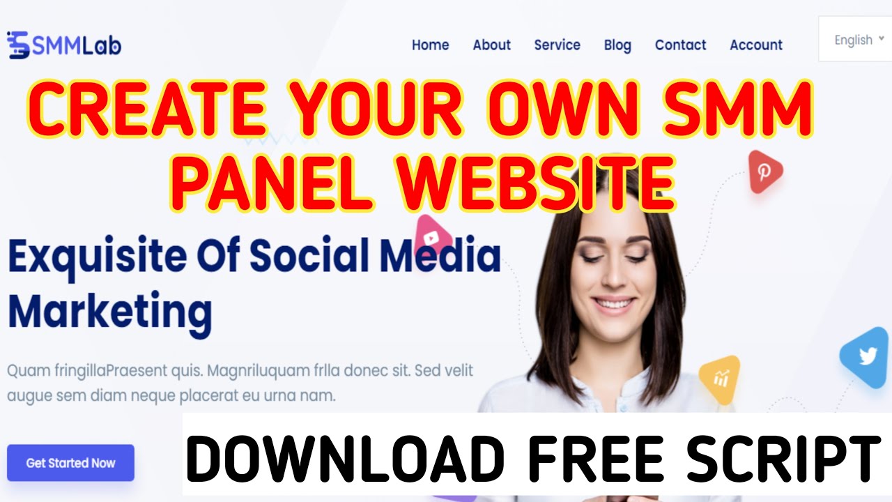 Create your own smm panel website | smmlab latest script | paid script ...