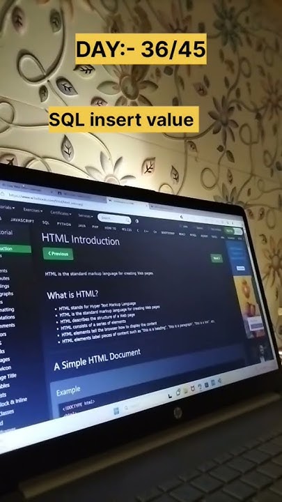 webdev challenge of day 36/45 #html #sql #webdevelopmenttutorials - YouTube