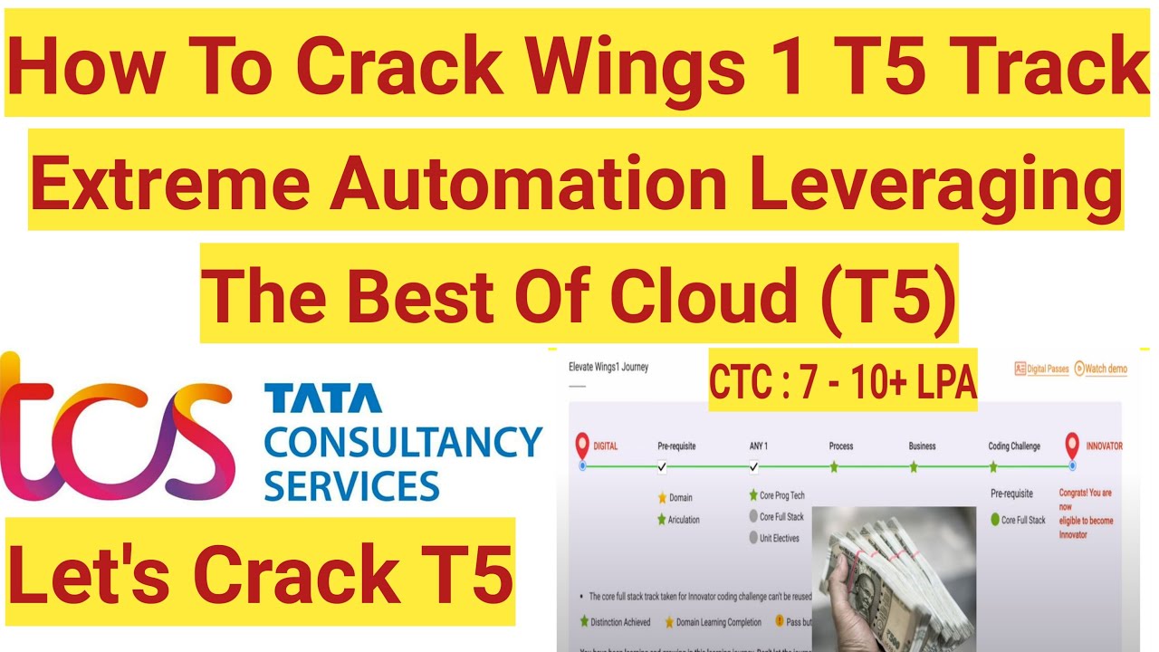 How To Crack Tcs Wings 1 T5 Extreme Automation Leveraging The Best Of ...