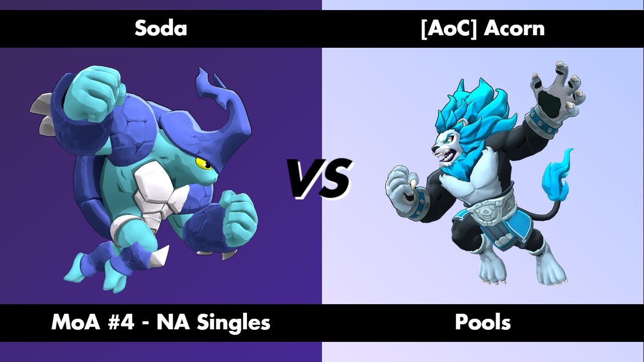 Soda ( Kragg ) vs AoC | Acorn ( Zetterburn ) - [ Pools ] - YouTube