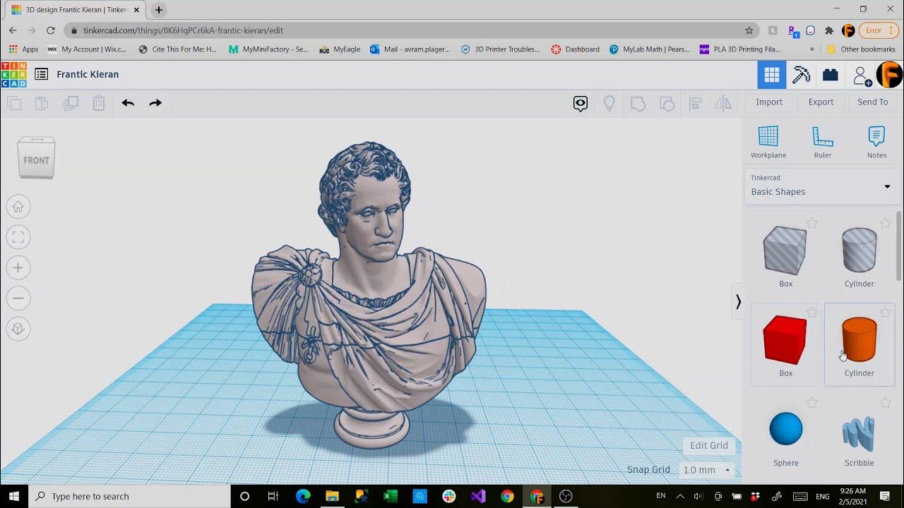 TinkerCAD tutorials- separating objects to parts - YouTube