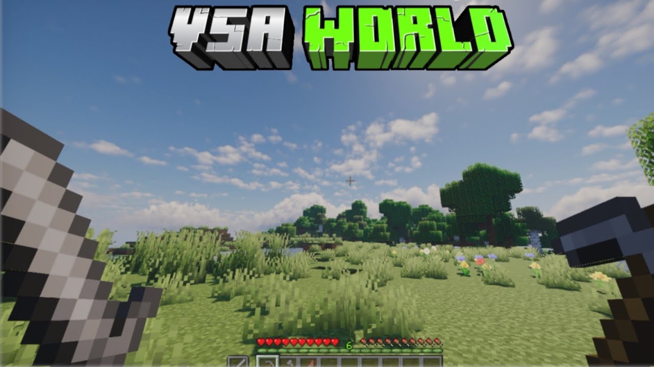 MINECRAFT GTX 1650 SHADER- VSA WORD #01 - YouTube