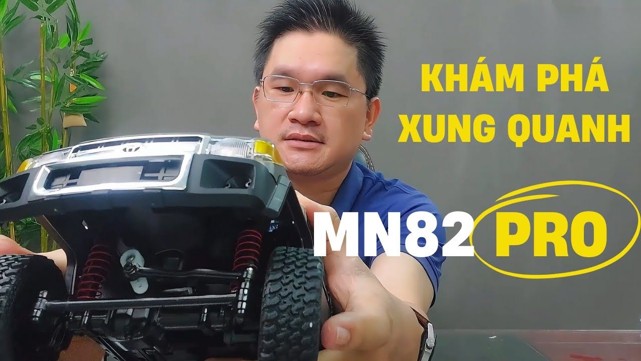Khám phá xung quanh xe điều khiển RC MN82 Pro || MN82PRO || RC Quốc Dân ...