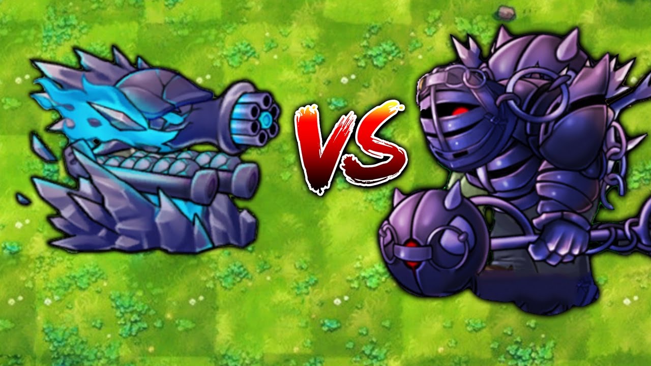 Plants vs Zombies - Obsidian Gatling Peashooter vs Obsidian Gargantuar ...