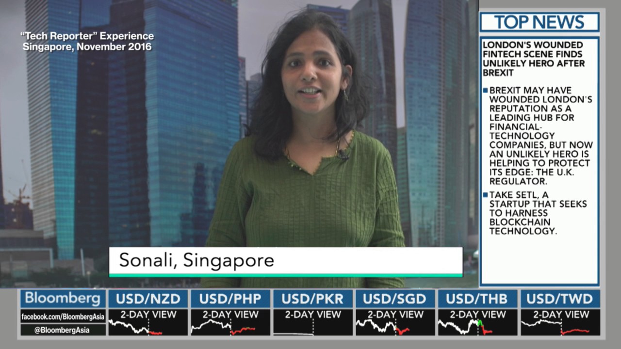 Sonali - Bloomberg "Tech Reporter" Experience - YouTube