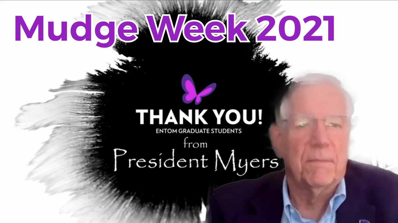 Virtual "Thank You Note" from President Myers! - YouTube