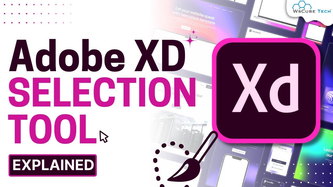 How to Use Selection Tool in Adobe XD? | Adobe XD Design Tutorial (UI ...