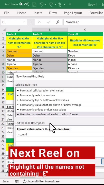 Excel Daily Tips 🔥 Shorts 💥 Education Excel Excelshortcuts Exceltech