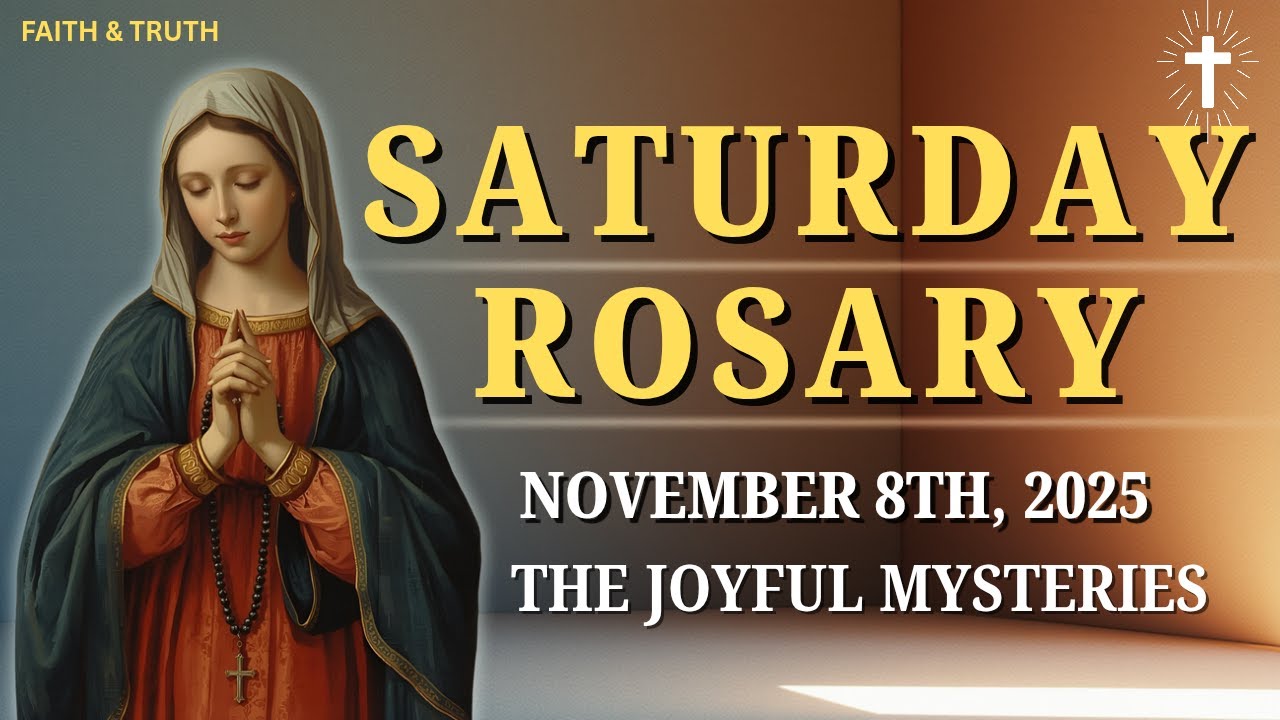 Saturday Holy Rosary – The Joyful Mysteries | Catholic Rosary Prayer ...