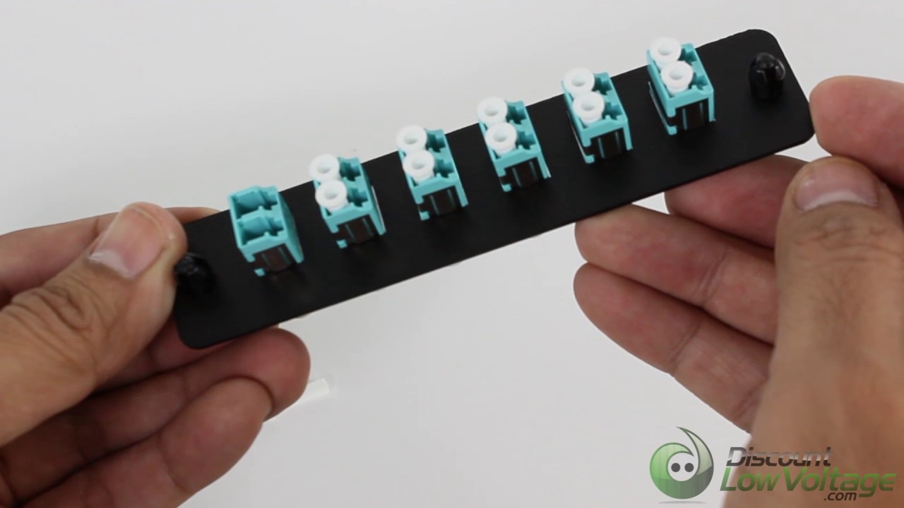 AFL FM003112 6 Port LC Fiber Optic Patch Panel - YouTube