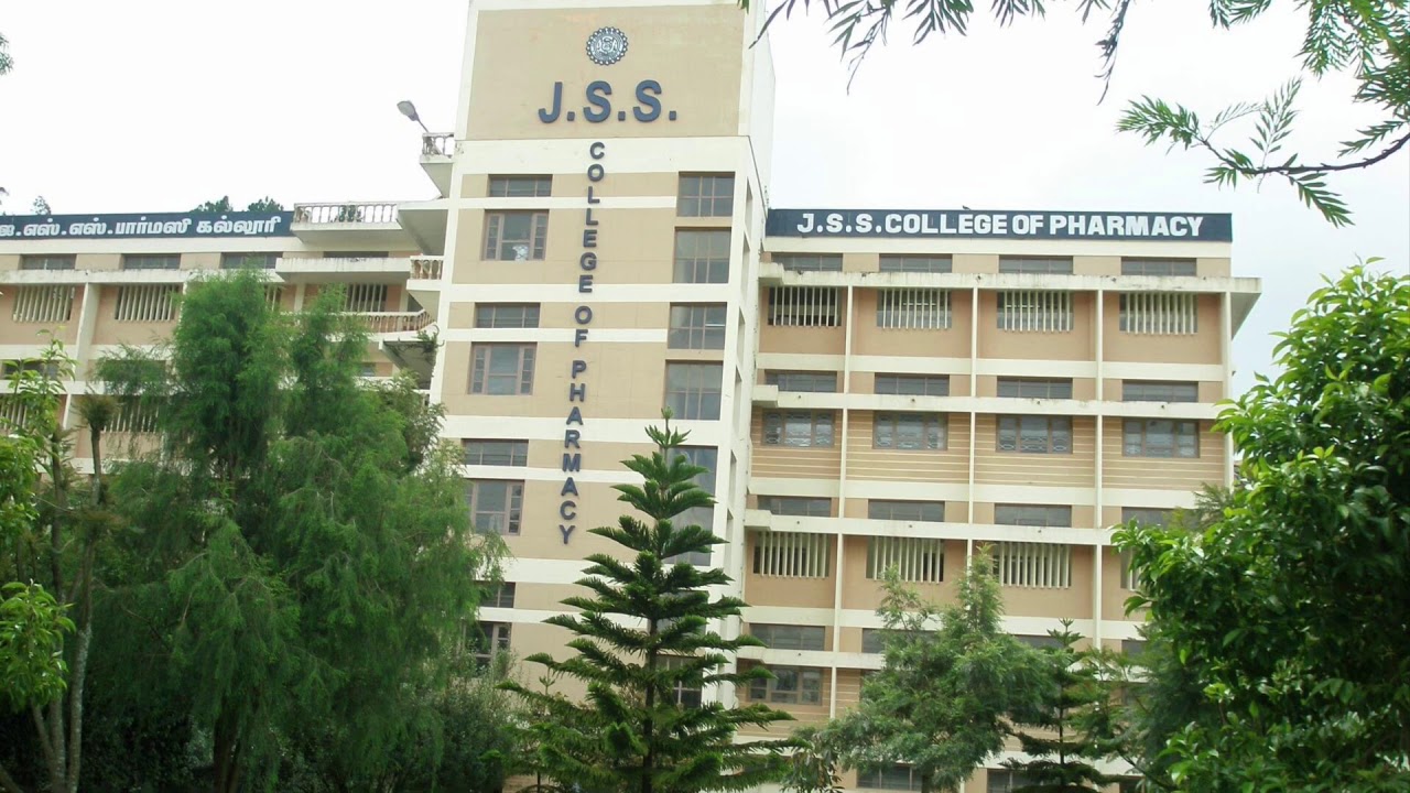 jss-college-of-pharmacy-ooty-tamilnadu-youtube