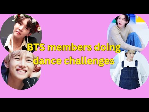 BTS members having fun doing each others' dance challenges - YouTube