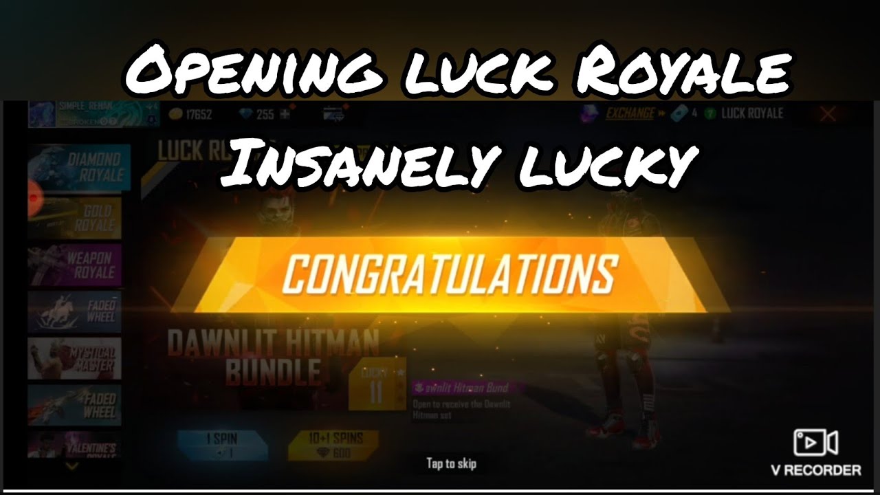 Insane spending luck Royale vouchers | went Insanely lucky - YouTube