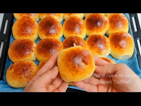 ♦️Ən ucuz və ləzzətli Məktəbli bulkasının hazırlanması👍🤌/Yumuşaq bulka resepti