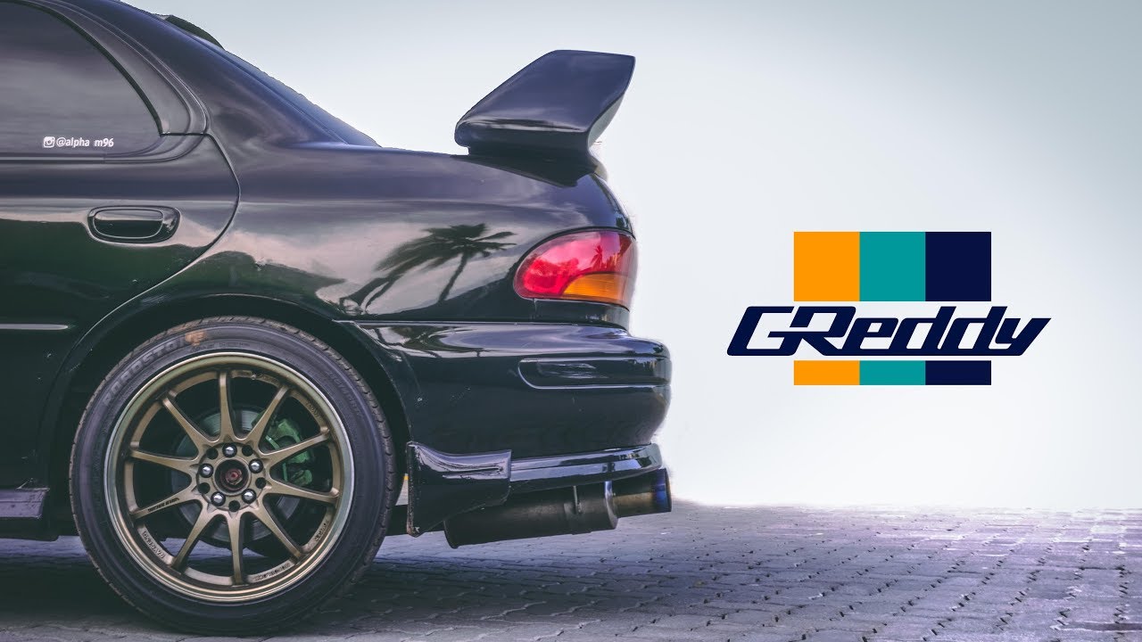 GREDDY TRUST TITANIUM EXHAUST INSTALL ON MY GC8 WRX STI - YouTube