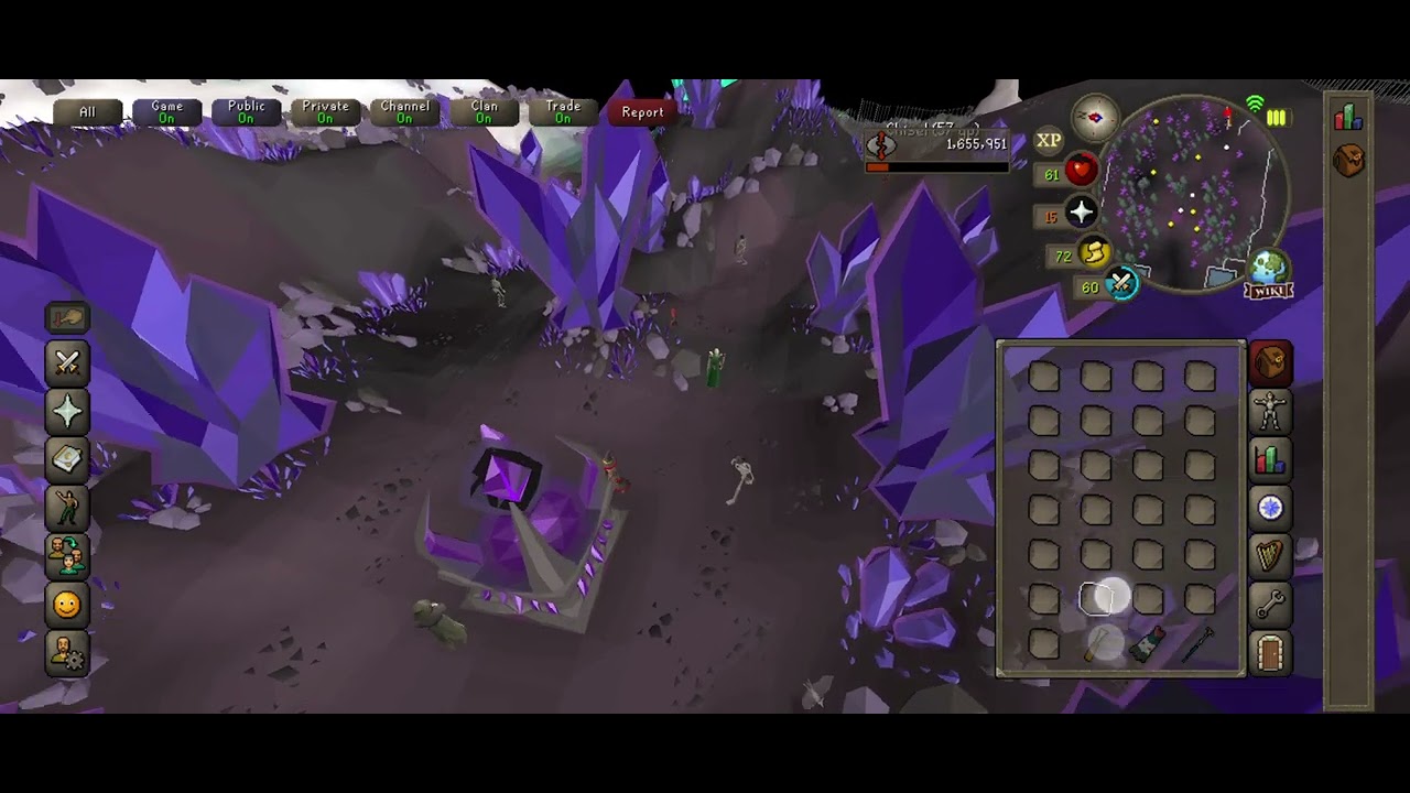 OSRS Mobile - Blood Runecrafting 1 Full Lap - 33k Xp Per Hour - YouTube