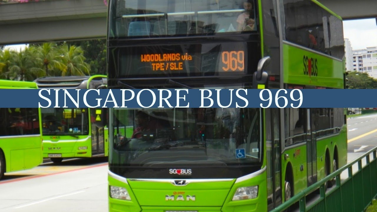 Singapore Bus 969 Yishun to Sembawang - YouTube