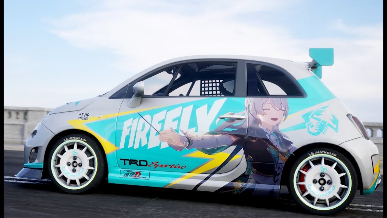 Firefly Honkai Star Rail Itasha | 3D Automotive Render - YouTube