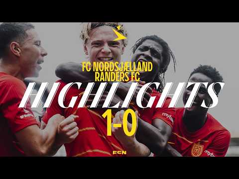 Highlights: FC Nordsjælland 1 - 0 Randers FC (3F Superliga)