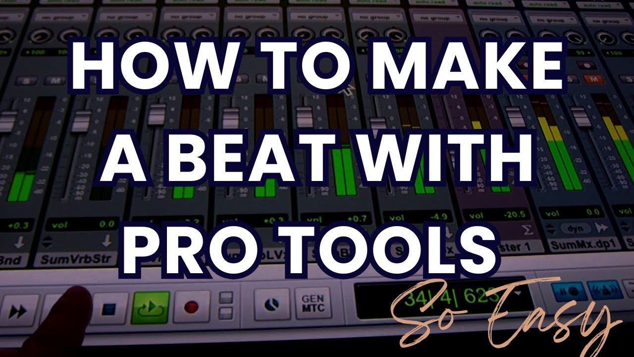 How To Make A Beat in Pro Tools Using Plugins Like Kontakt, xPand and ...