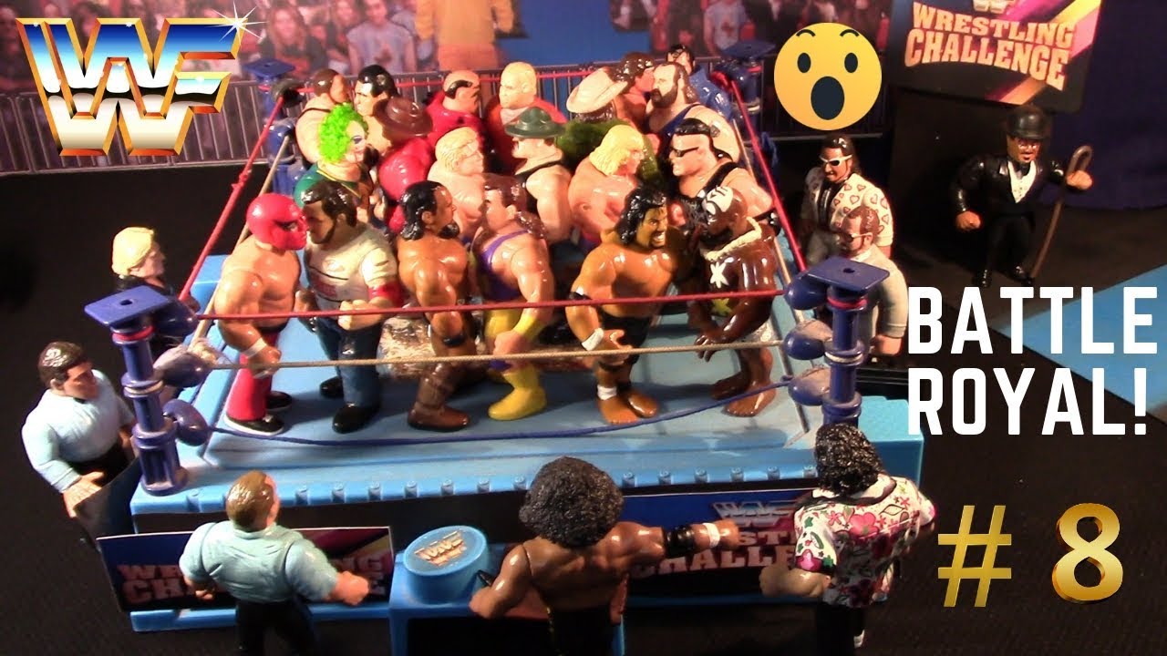 WWE WWF Hasbro Wrestling Figure Battle Royal!!! Who Will Be The Winner ...