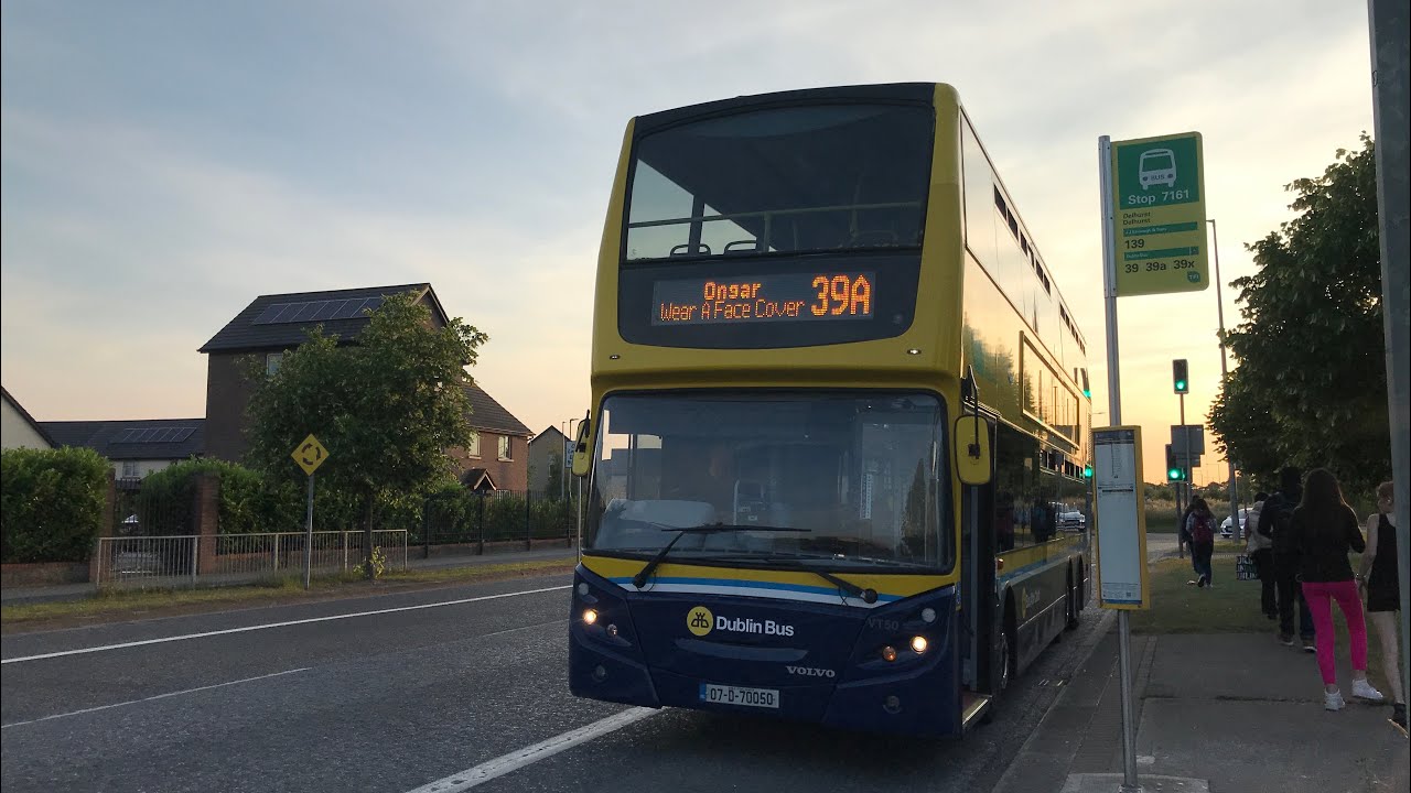*Reinstated* Dublin Bus | Route 39A to Ongar | Enviro 500 Volvo B9TL ...