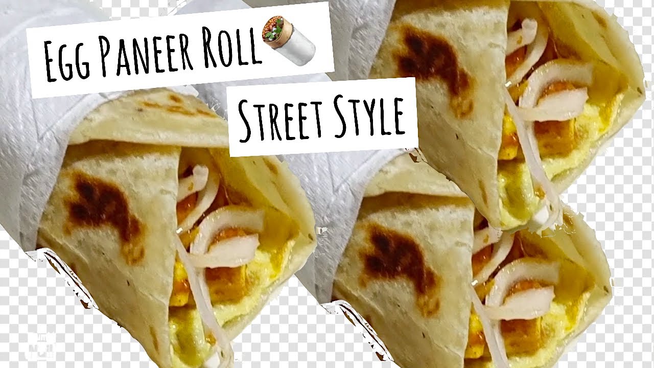Paneer Roll 🌯 | पनीर रोल घर पे बनाये | Paneer Egg Roll | Paneer Kathi ...