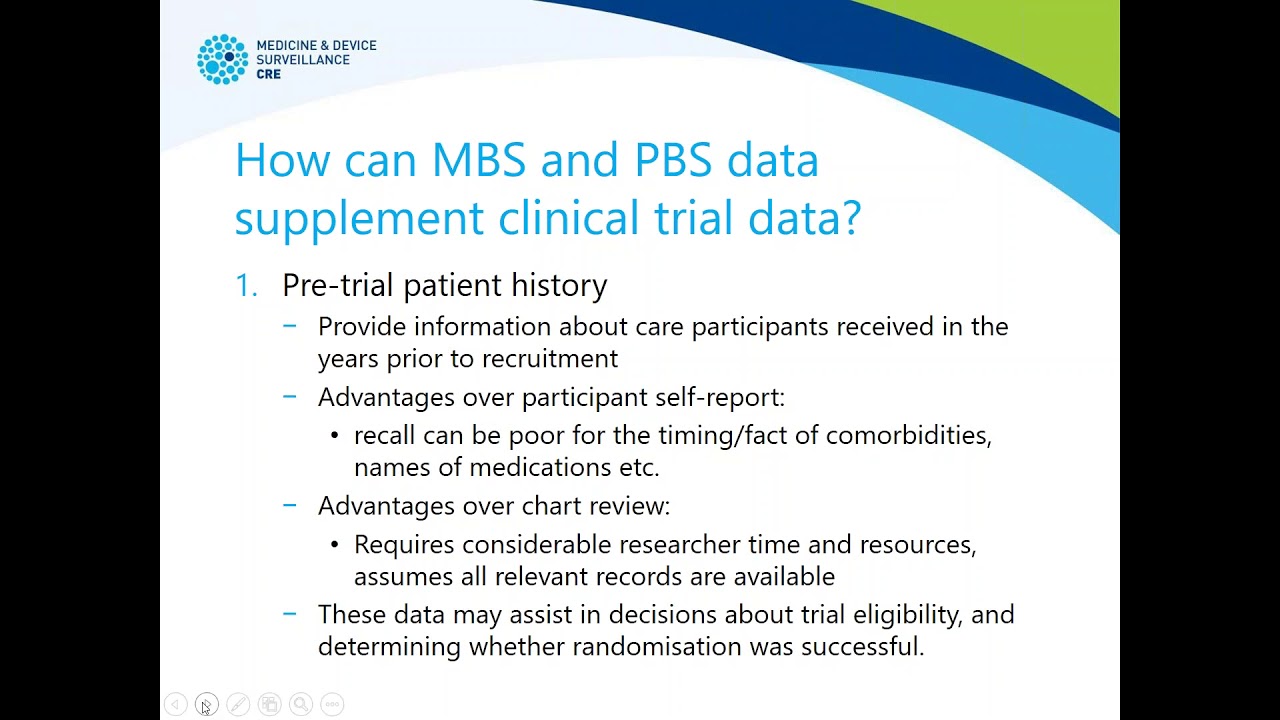 PHRN Data Linkage webinar 4 - Accessing MBS and PBS data - YouTube
