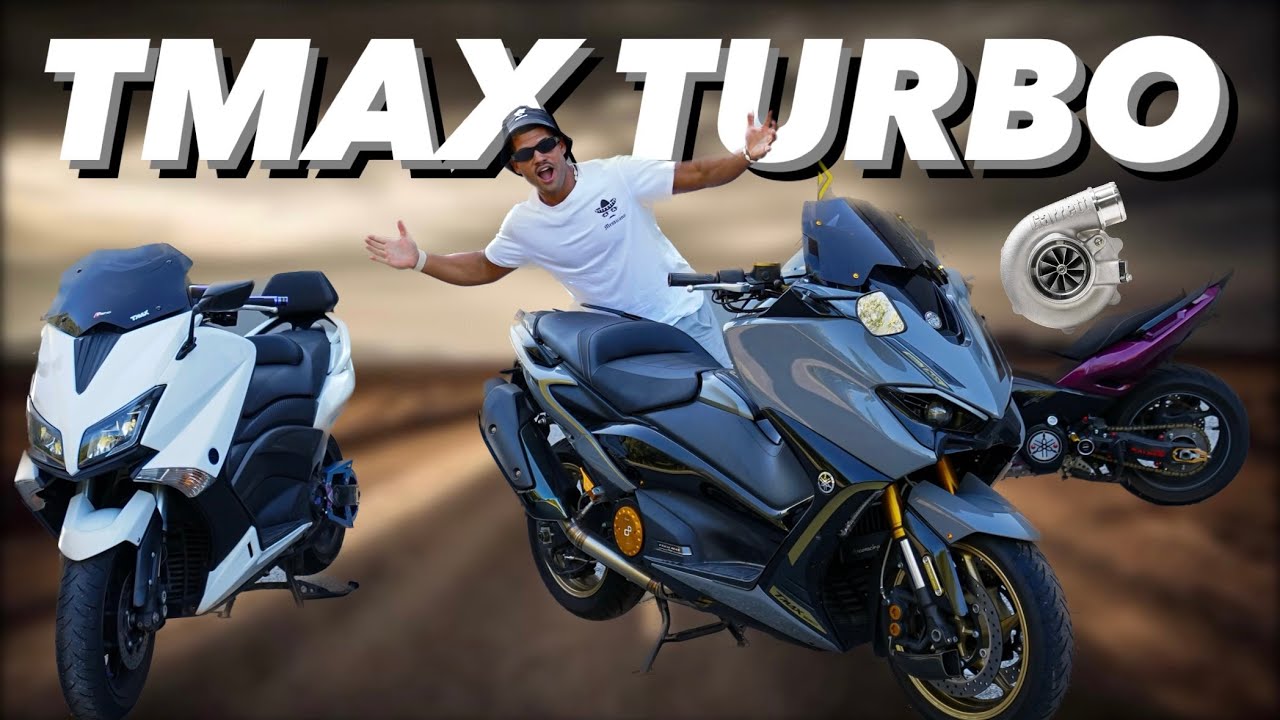 EL TMAX MAS RAPIDO DE ESPANA! T-MAX TURBO 🔥 - YouTube