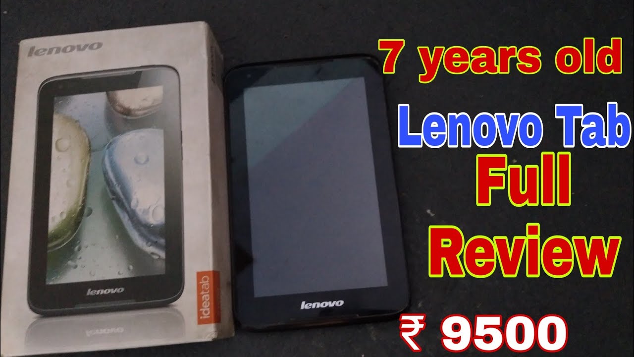 7 Years Old Lenovo Tablet Full Review. - YouTube