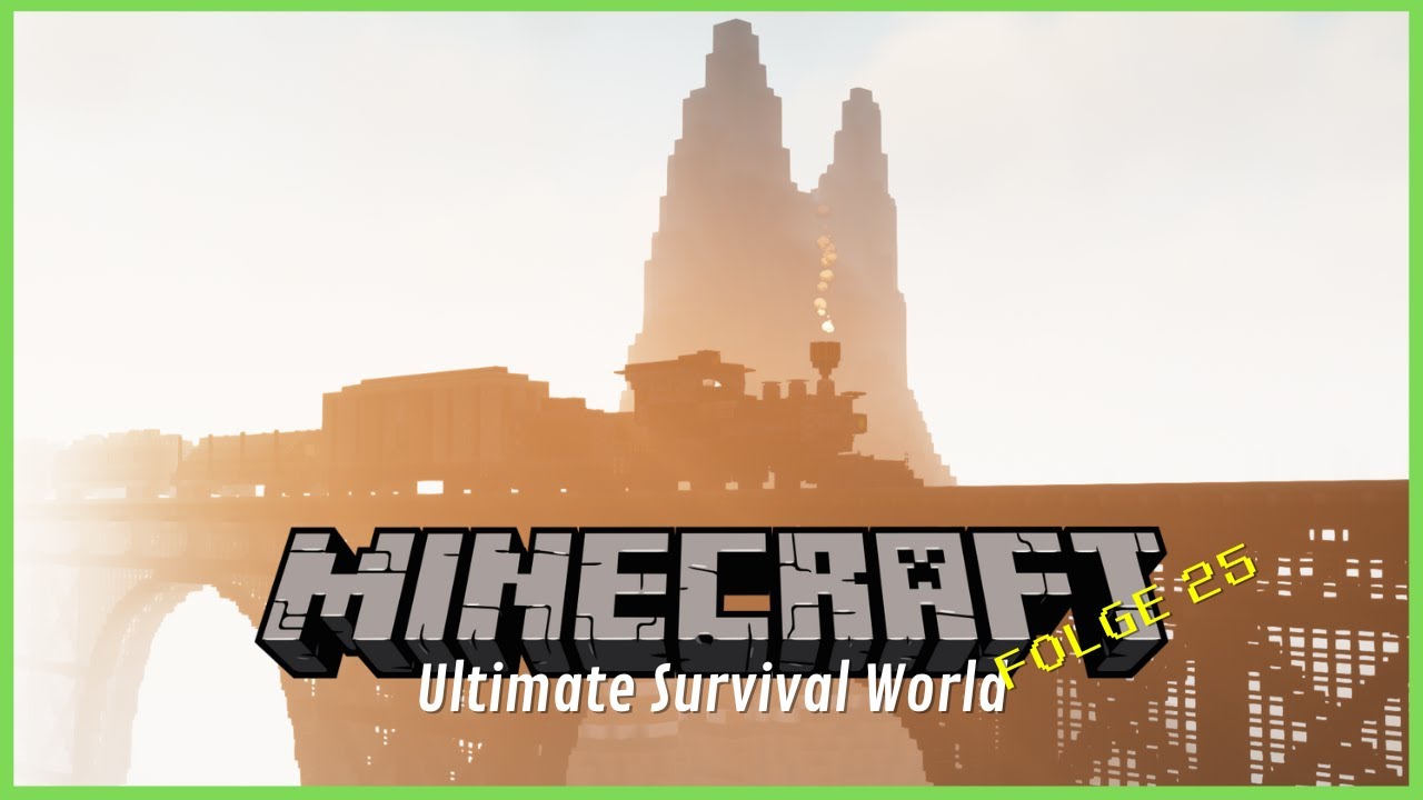 MINECRAFT USW 🌍 025: Entlang der Gleise - YouTube