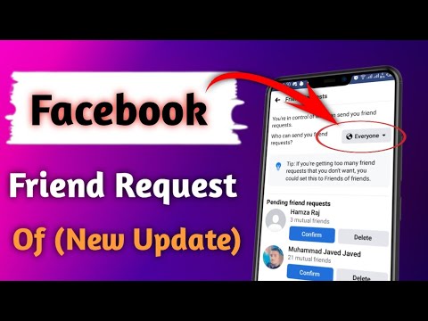 Facebook Friend Request off / How to Stop People From Sending Friend ...