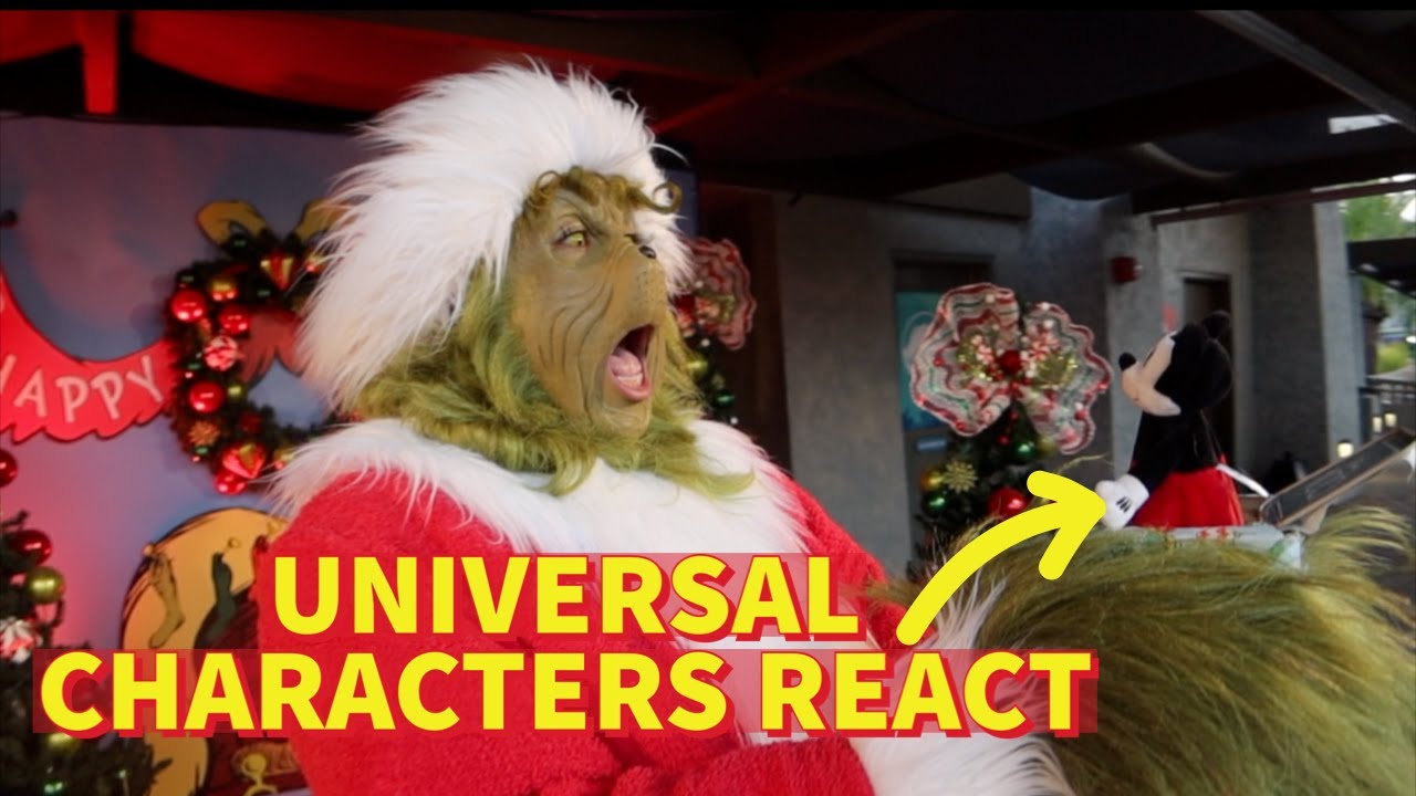 Universal Characters Reactions to Mickey Mouse Jack in the Box |The ...