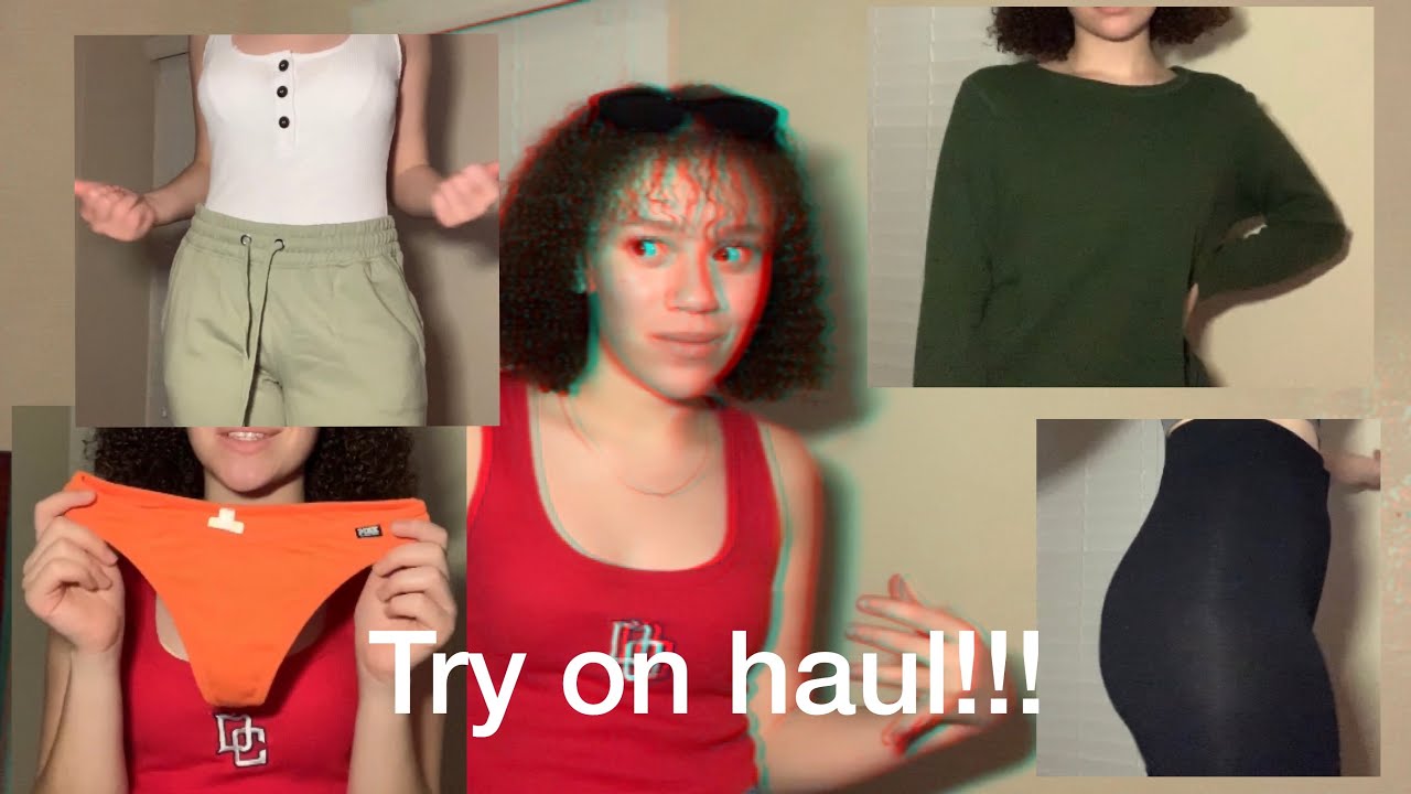 Back to school TRY ON HAUL - YouTube