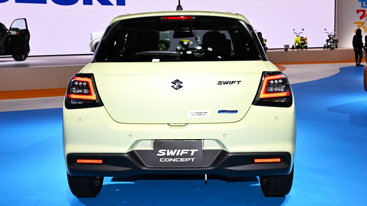 New 2024 Suzuki Swift Hybrid Hatchback Interior & Exterior Firstlook ...