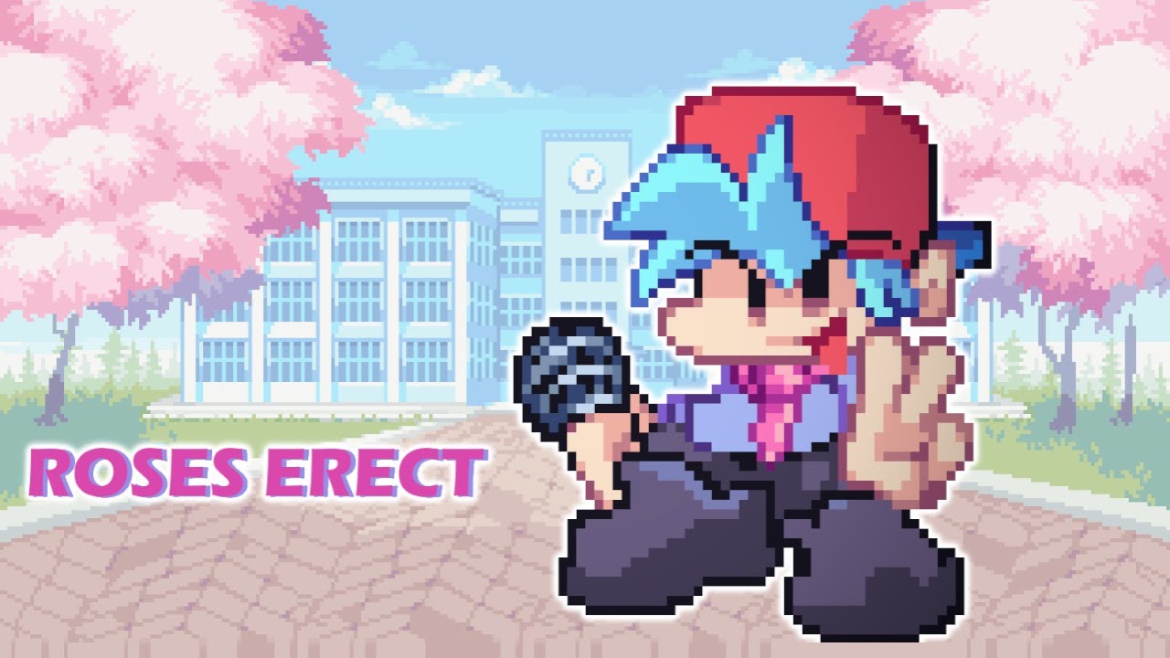 FNF: Roses Erect but it's in the OG Roses pitch - YouTube