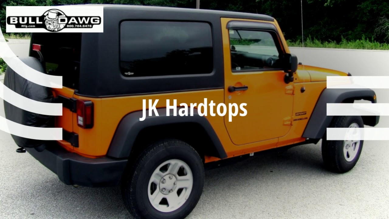 One Piece Jeep JK Hardtops - YouTube