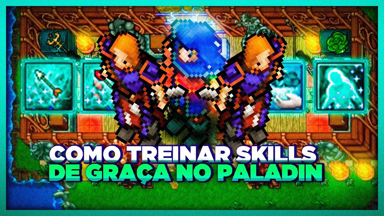 Como treinar SKILL de GRAÇA rápido e Fácil de KNIGHT e PALADIN e Knight ...
