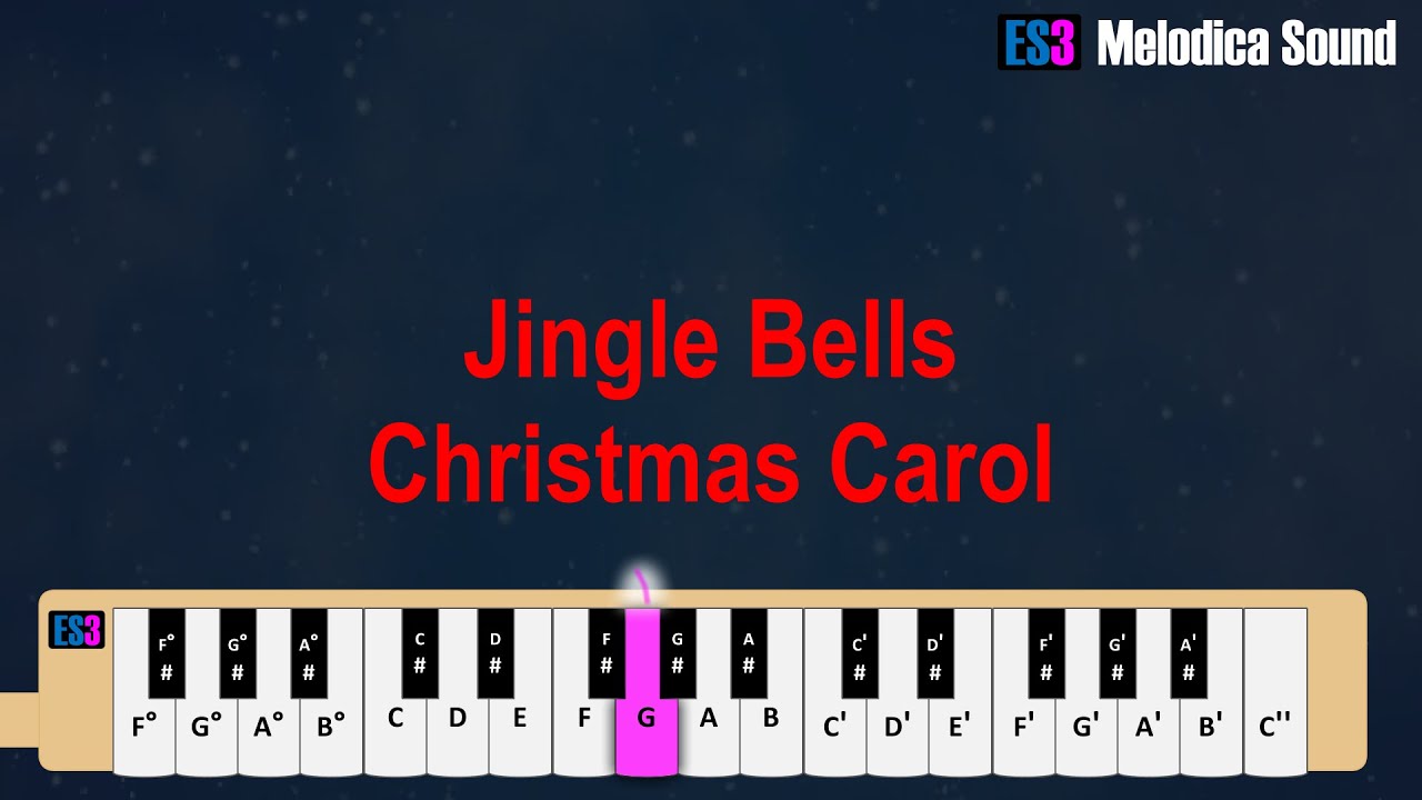 Jingle Bells - Christmas Carol Melodica Tutorial. - YouTube