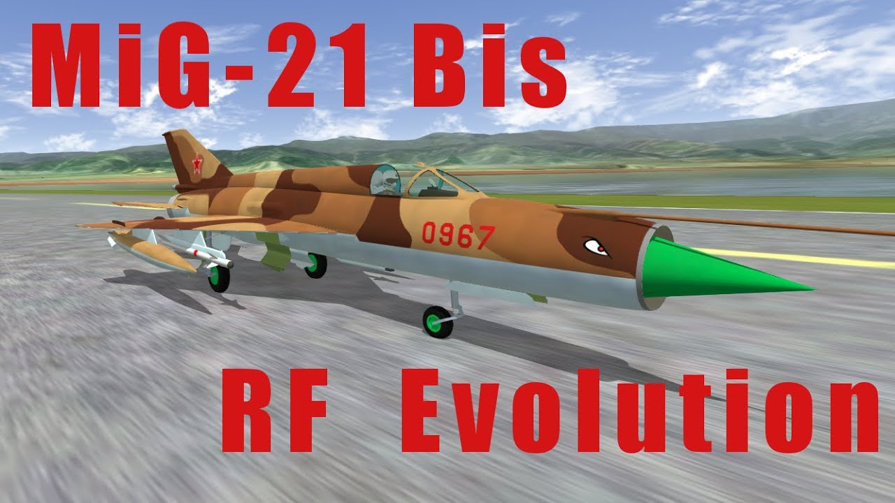 MiG 21 bis || RC demo flight || Realflight Evolution - YouTube