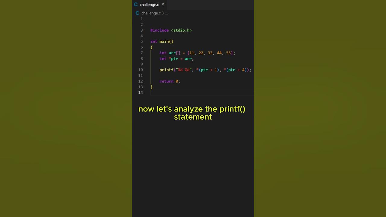 Can you guess the output? #c #coding #programming #challenge #learnc - YouTube