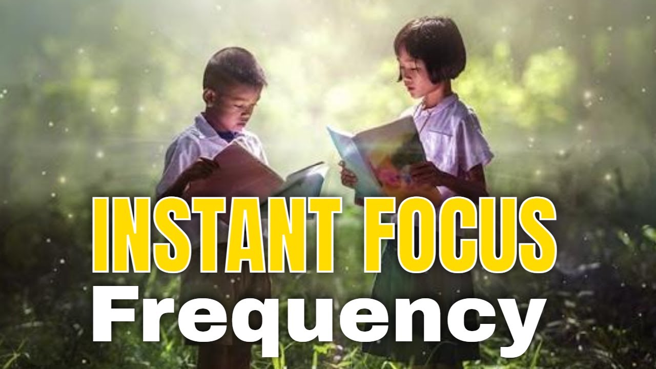 25 Minute Focus Music | Focus Frequency | Instant Productivity Boost ...